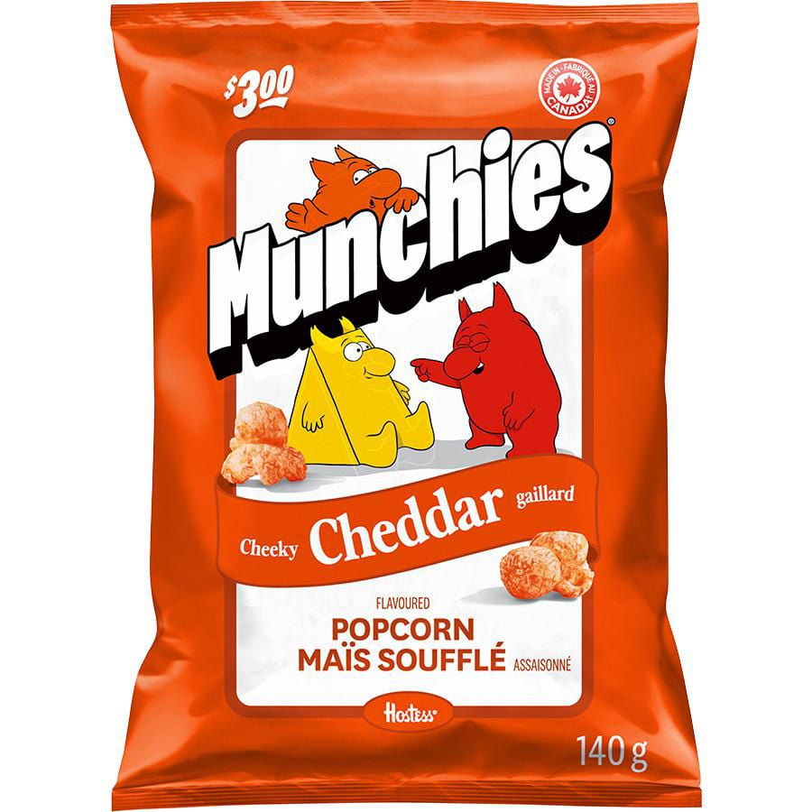 Munchies Cheeky Cheddar Popcorn, 140g – SipStop Direct